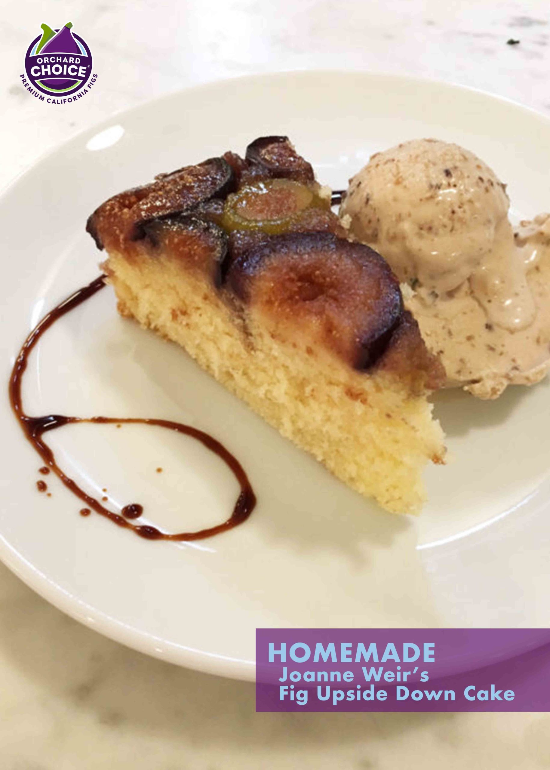 California Fig Upside Down Cake | Valley Fig Growers