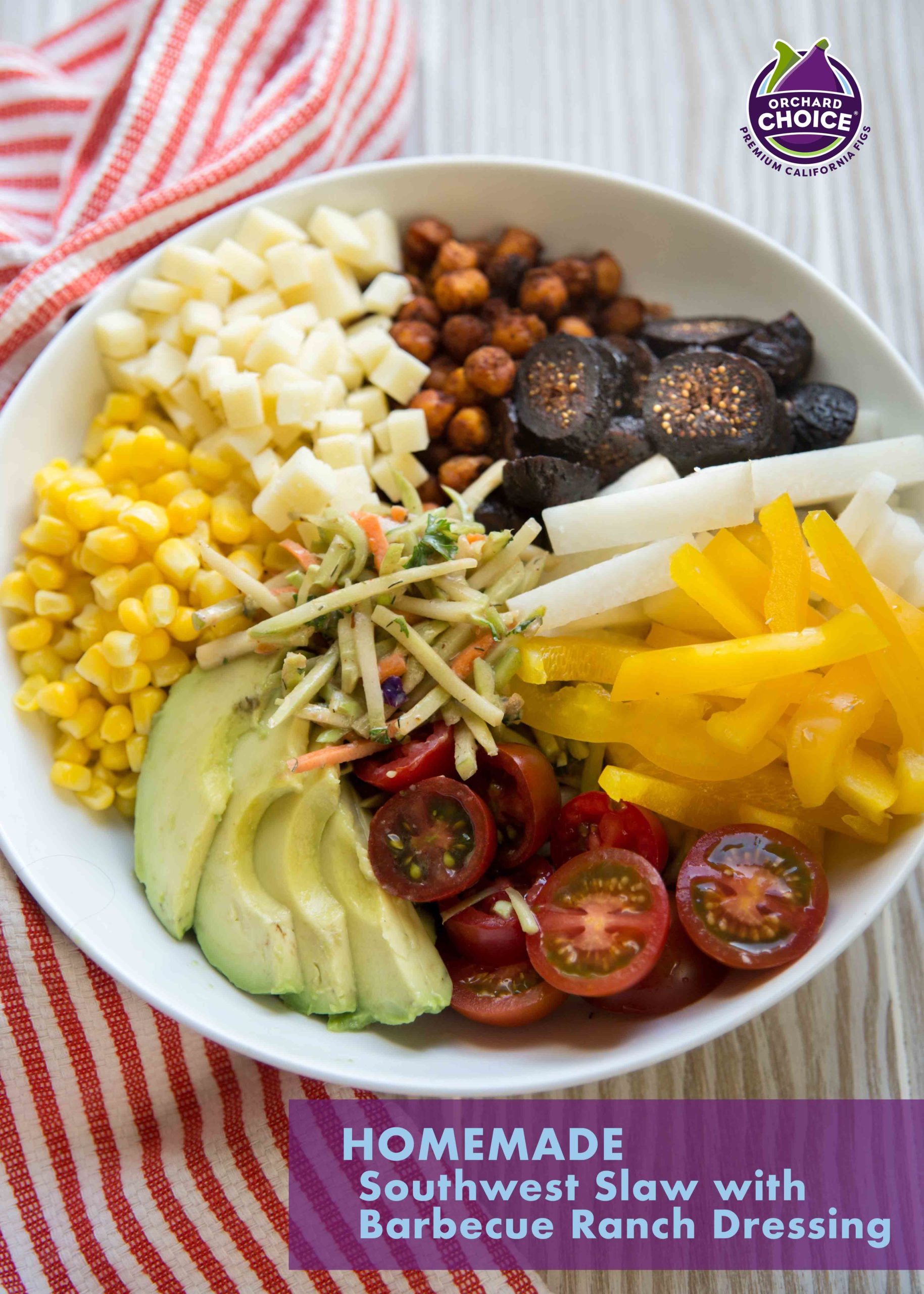 Southwest Slaw with BBQ Ranch Dressing Recipe