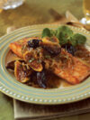 Oven Roasted Salmon Fillets with Caramelized Onion + Figs