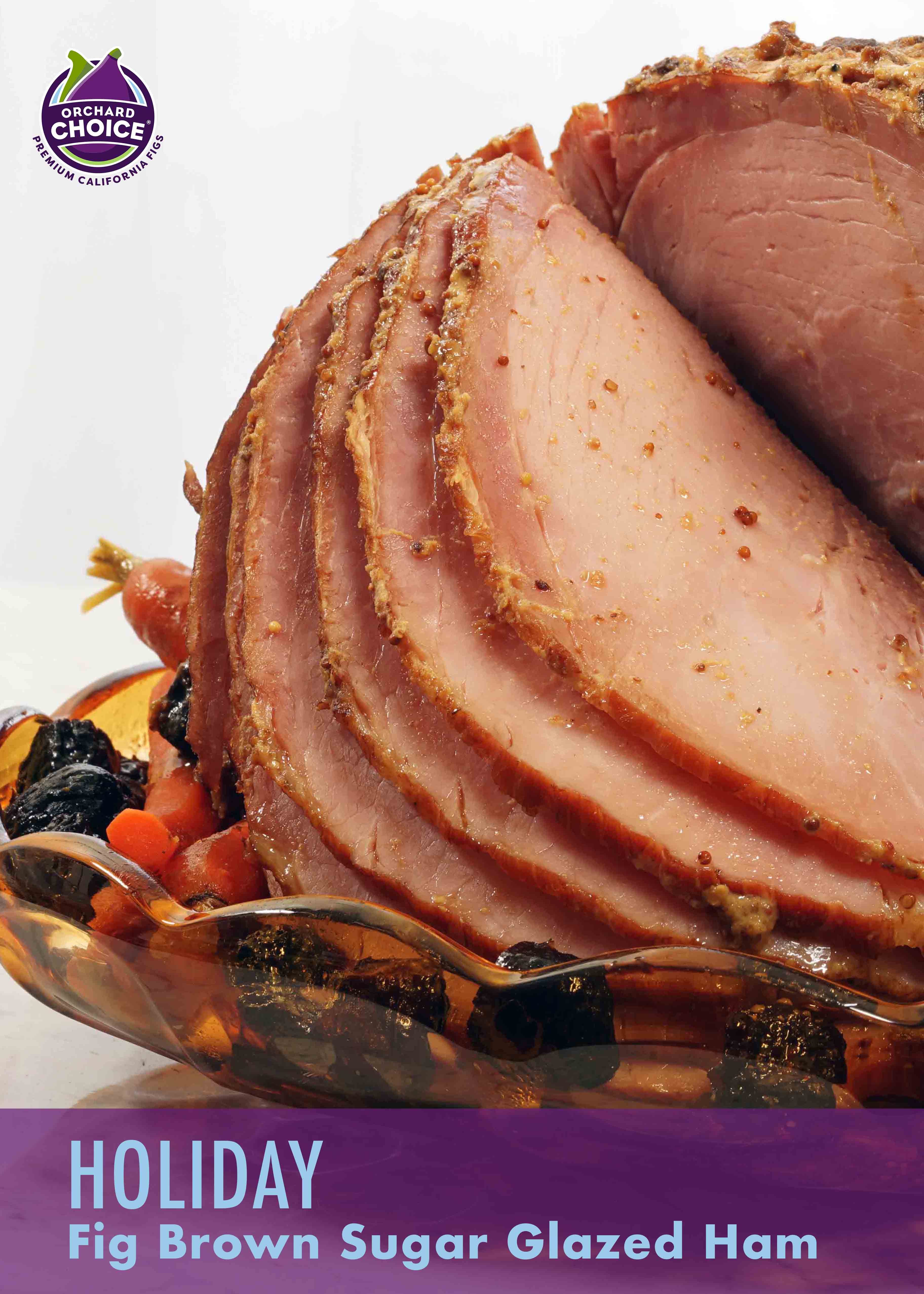 Fig Brown Sugar Glazed Ham | Valley Fig Growers