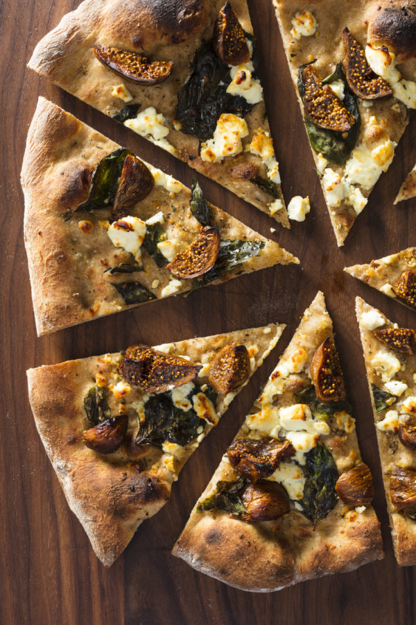 Feta Cheese on Pizza with Figs & Honey - Valley Fig Growers