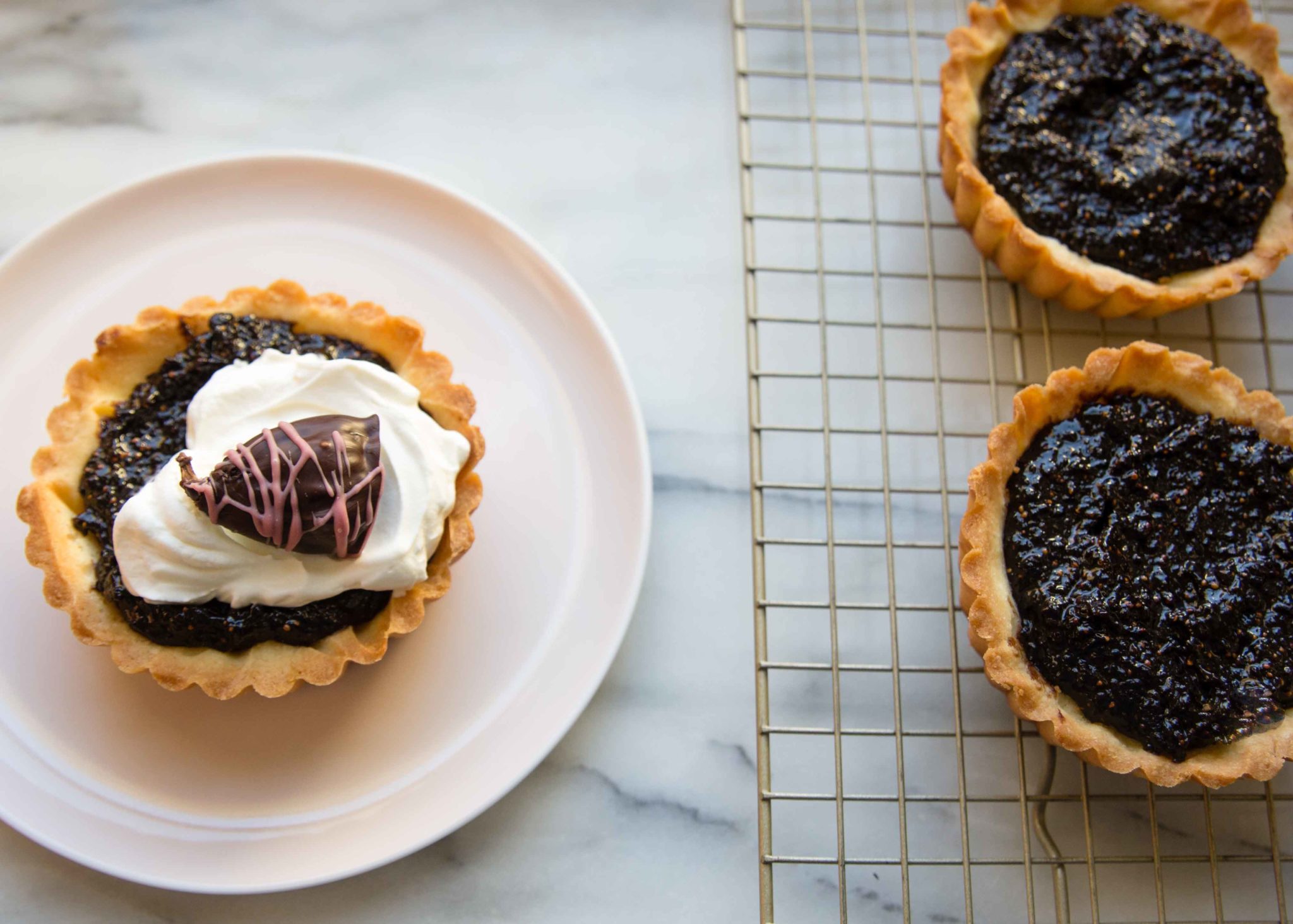 Cocoa Fig Spread + Mini Fig Jam Tart Recipe - Valley Fig Growers
