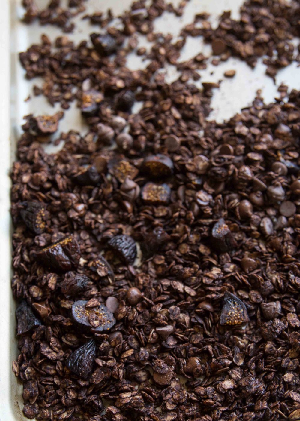 Double Chocolate Fig Homemade Granola Recipe - Valley Fig Growers